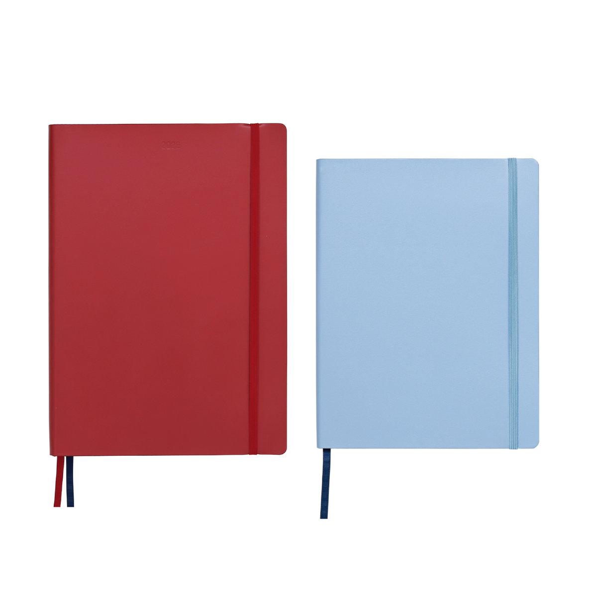 Cherry Planner + Sky Blue Notebook Bundle — Each Day