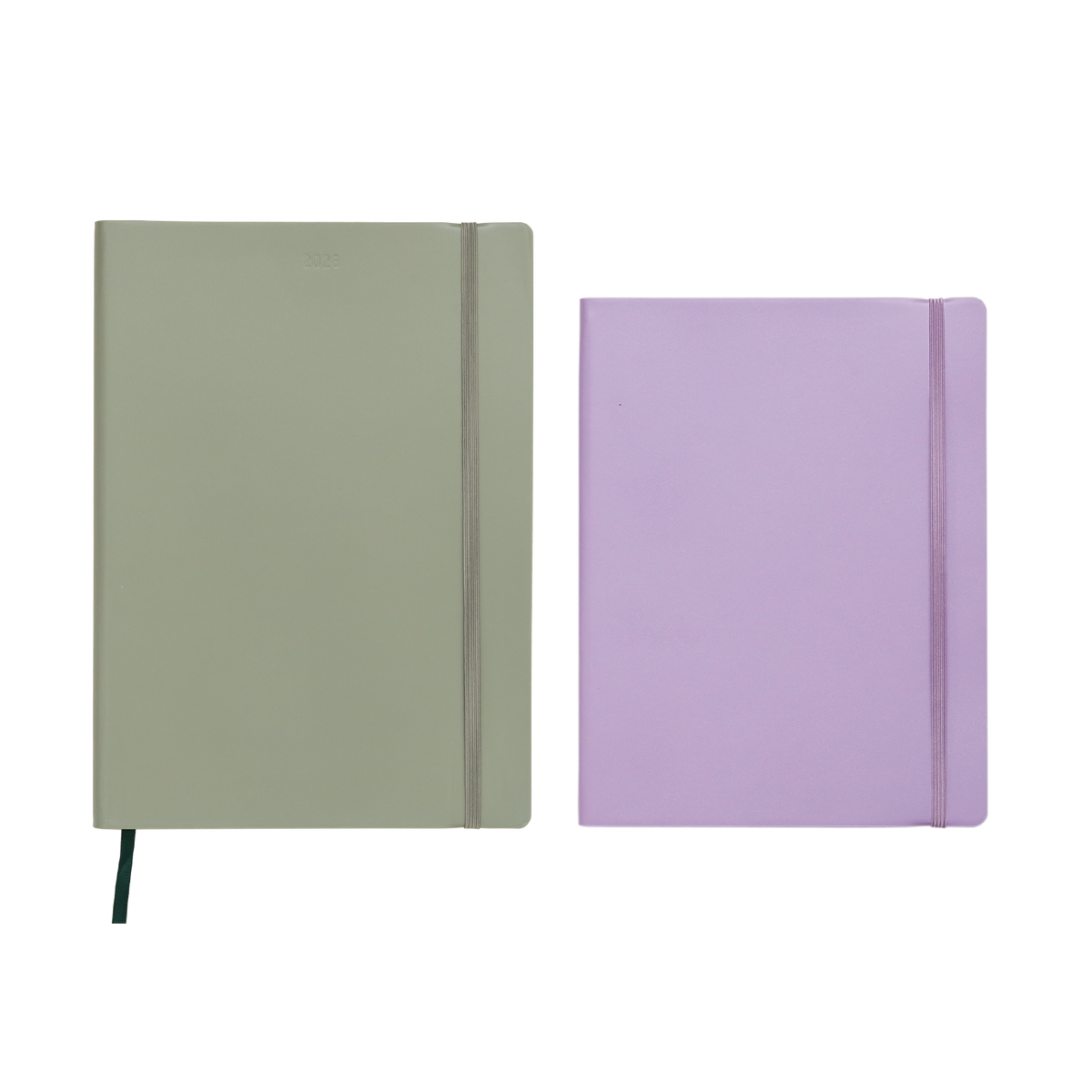 Sage Planner + Lavender Notebook Bundle — Each Day